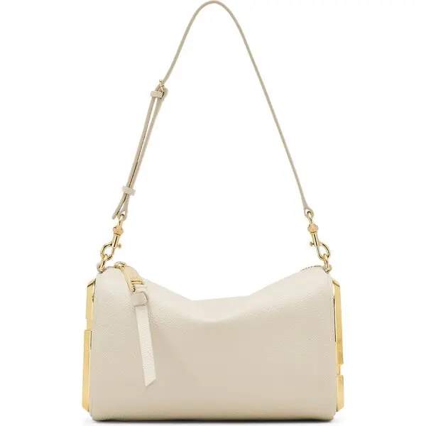 Marc Jacobs The Leather Snapshot Shoulder Bag - Cloud White