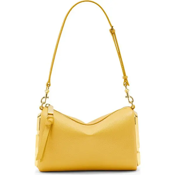 Marc Jacobs The Leather Snapshot Shoulder Bag - Daffodil