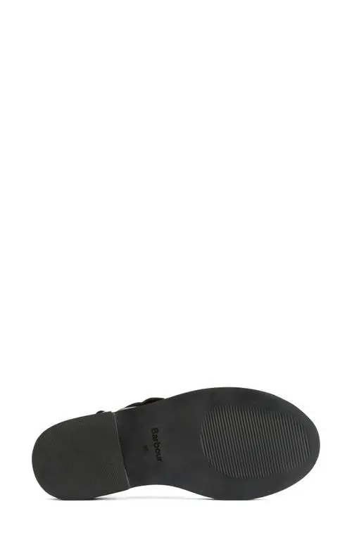 Barbour Dakota Slingback Sandal - Black