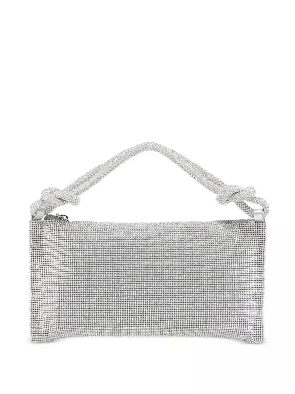 Cult Gaia Hera Nano Knotted Shoulder Bag - Silver