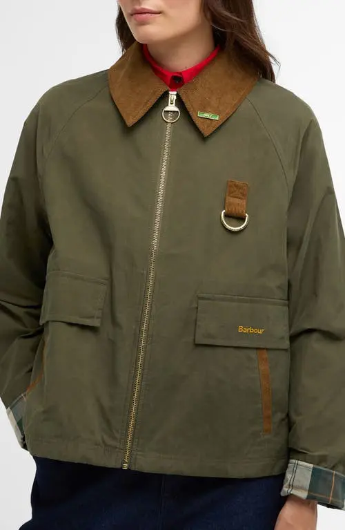Barbour Icons Spey Water Repellent Jacket - Ivy Green/ancient