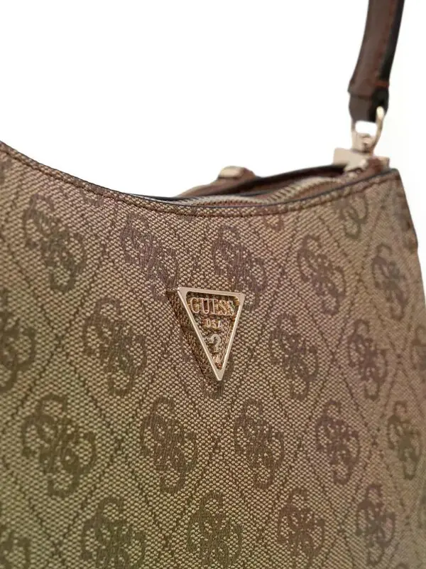 Guess Monogram-print Shoulder Bag