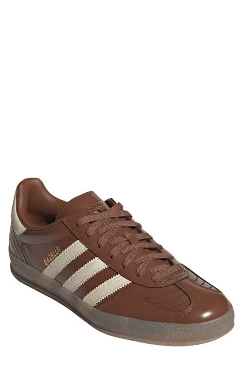 Adidas Gazelle Indoor Sneaker - Brown/wonder White/gum5