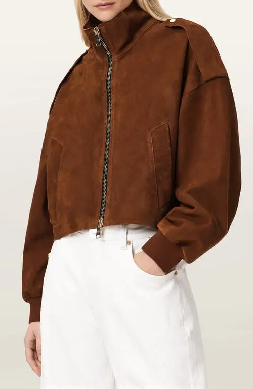 ALLSAINTS Lowden Suede Jacket