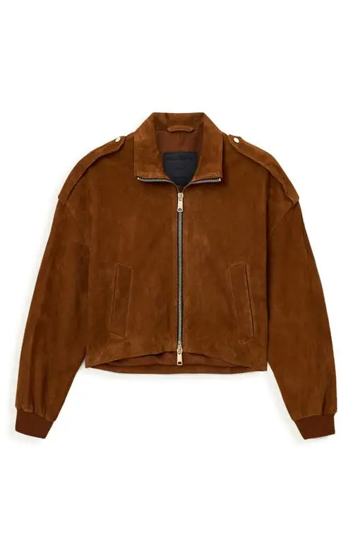ALLSAINTS Lowden Suede Jacket