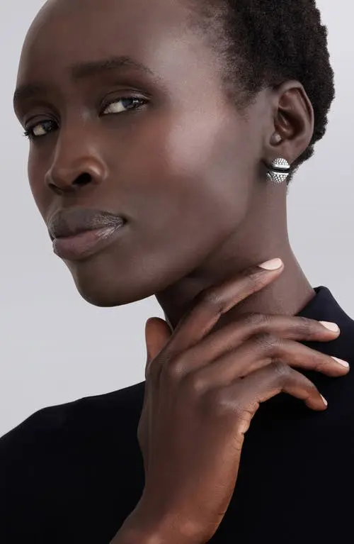Lagos Earrings Ceramic And Sterling - Silver