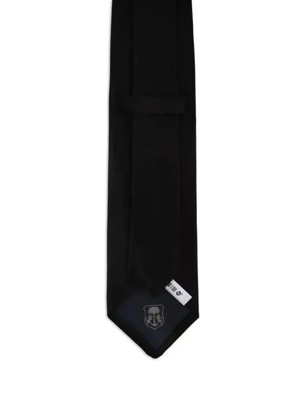 Corneliani Silk Neck Tie - Black