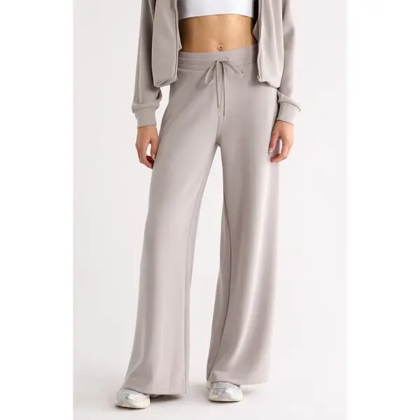 Zella Ultrasoft Wide Leg Pants - Grey Earl