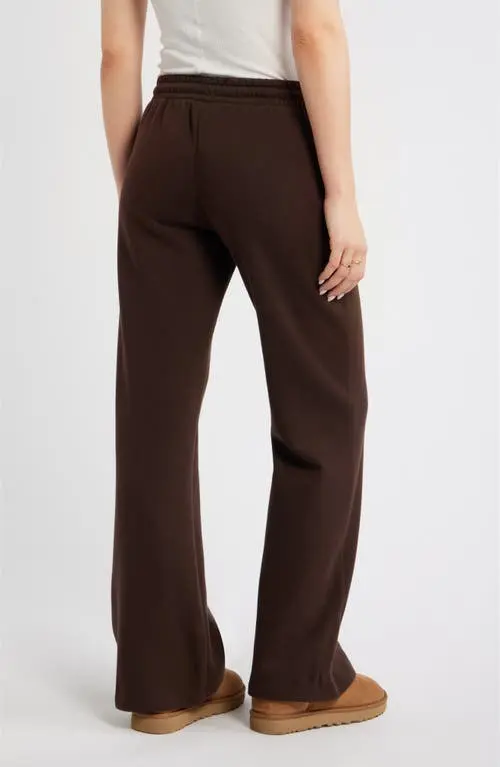 Bp. Baggy Flare Leg Sweatpants - Brown Coffee