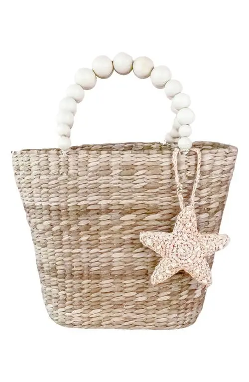 LIKHA Starfish Raffia Bag Charm