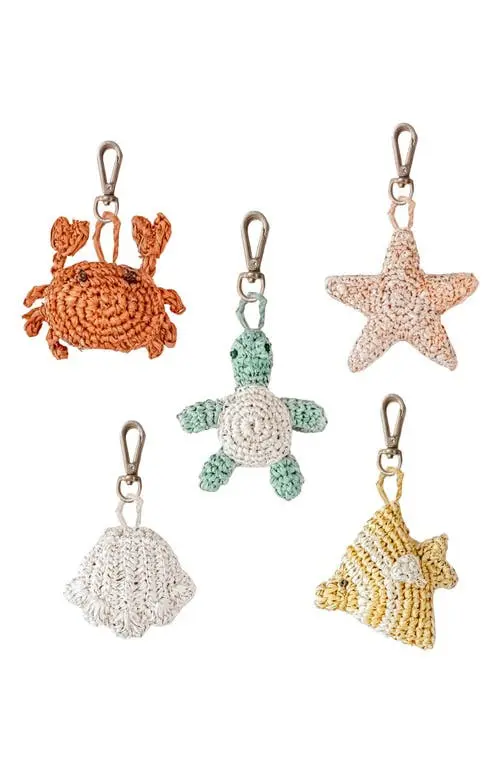 Likhâ Starfish Raffia Bag Charm