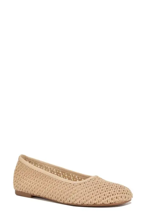 Nine West Burnne Ballet Flat - Ivory