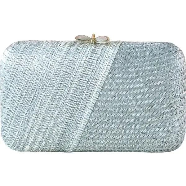 LIKHA Two-weave Clutch - Misty Grey