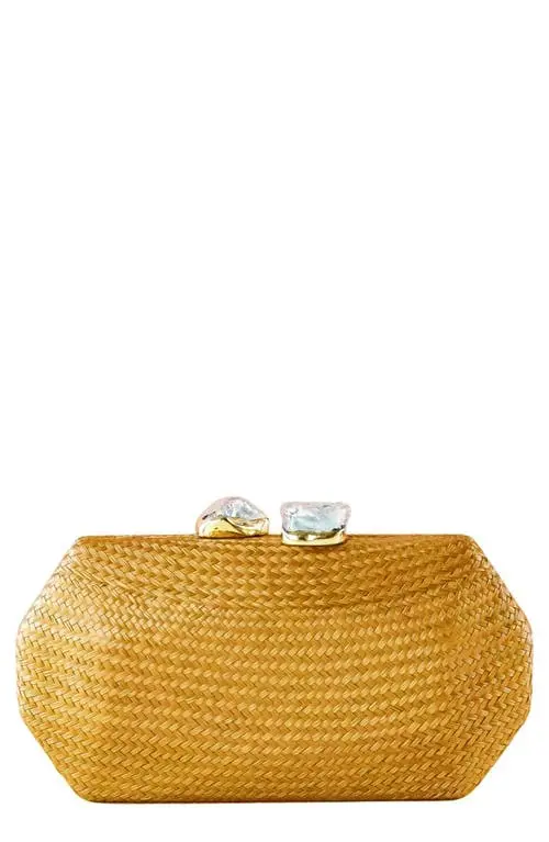 Likhâ Solid Octagon Clutch