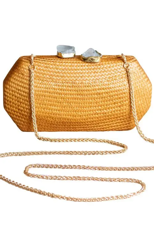Likhâ Solid Octagon Clutch