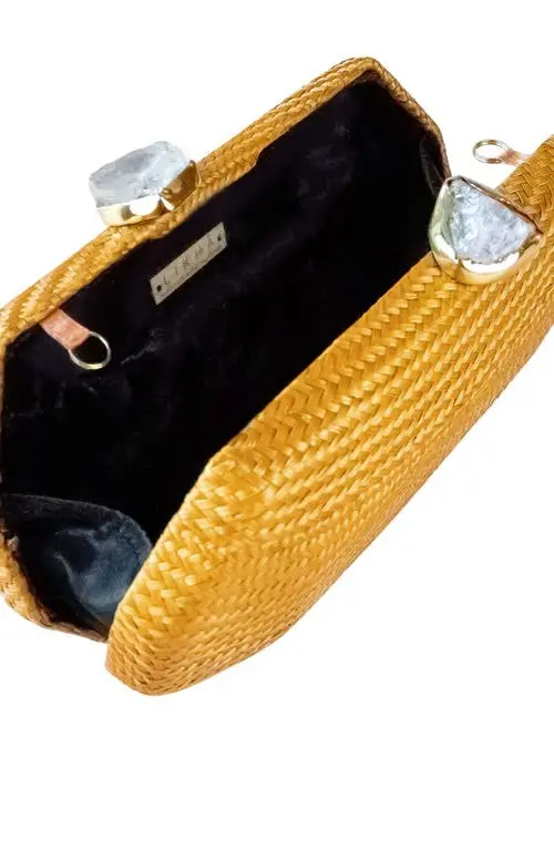 Likhâ Solid Octagon Clutch