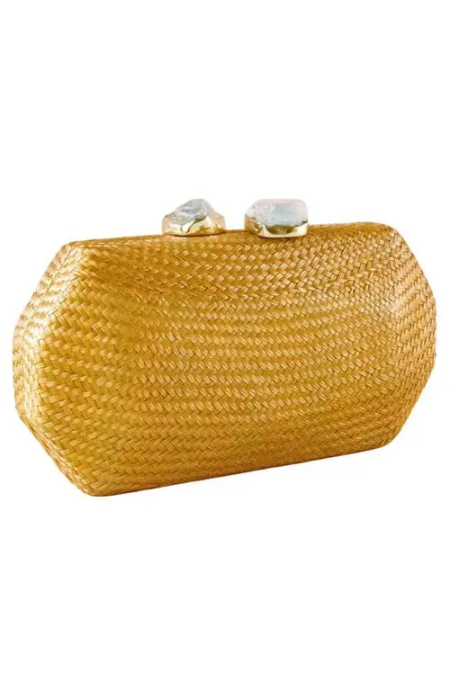 Likhâ Solid Octagon Clutch