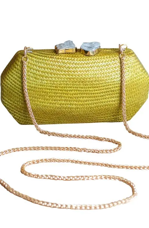 LIKHA Solid Octagon Clutch - Matcha