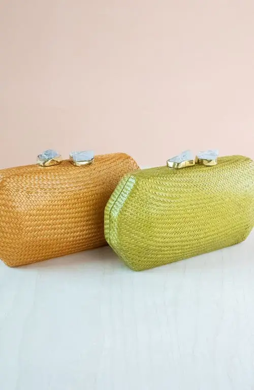 LIKHA Solid Octagon Clutch - Matcha