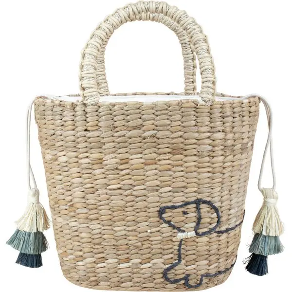 Likhâ Dachshund Embroidered Tote Bag