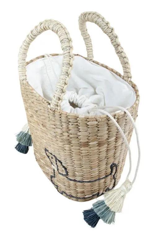 Likhâ Dachshund Embroidered Tote Bag