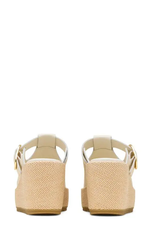 Sorel Sunpeak Platform Wedge Sandal - Chalk/gum 16