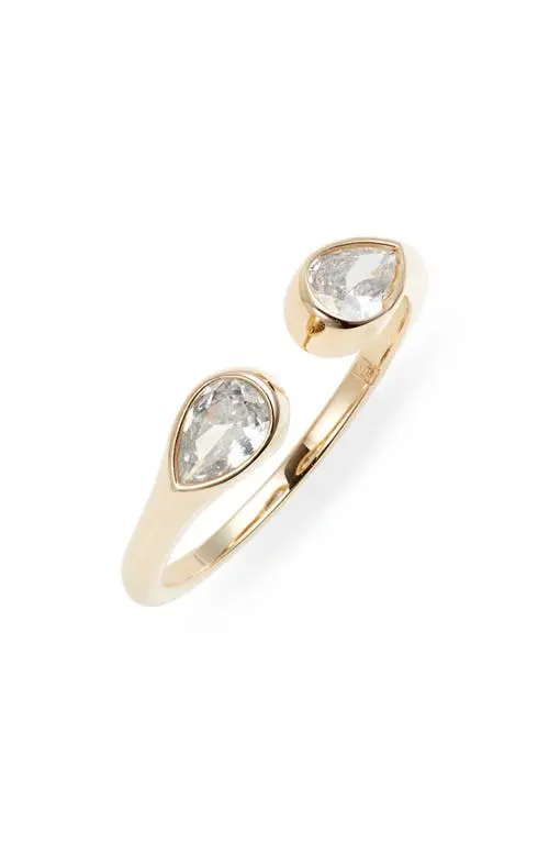 CHILD OF WILD Brisa Cubic Zirconia Ring - Gold