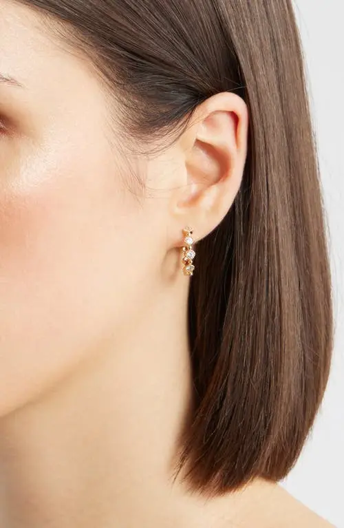 CHILD OF WILD Nova Star Huggie Hoop Earrings