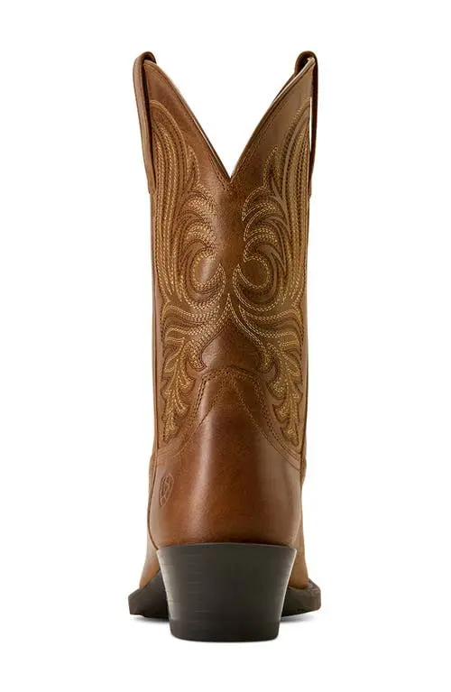Ariat Sport Lawman Square Toe Cowboy Boots - Brown