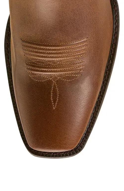 Ariat Sport Lawman Square Toe Cowboy Boots - Brown