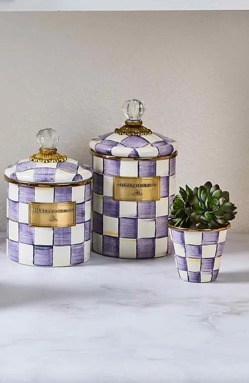 MACKENZIE-CHILDS Check Canister