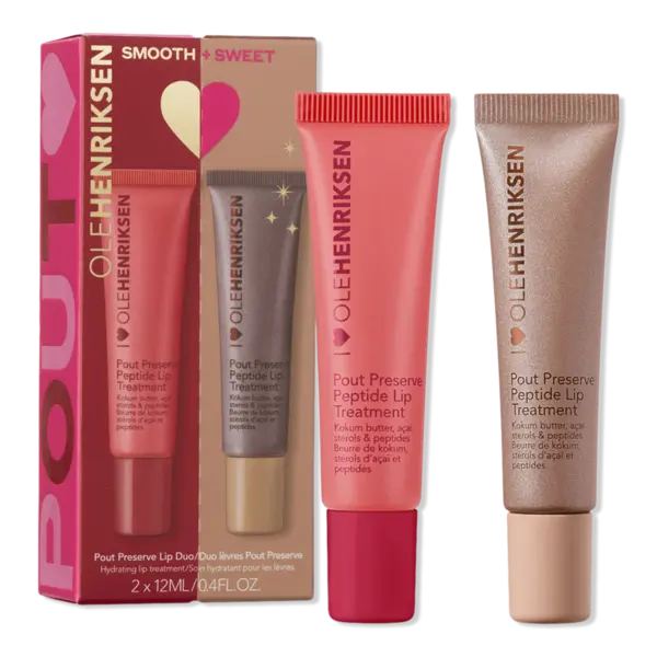 OLEHENRIKSEN Smooth + Sweet Pout Preserve Peptide Lip Duo - One-color