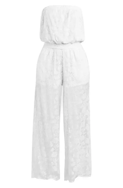 SUNSHINE 79 Open Stitch Cover-up Jumpsuit