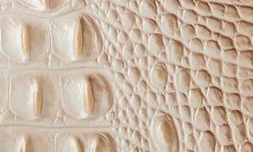 Brahmin Croc-embossed Leather Wristlet