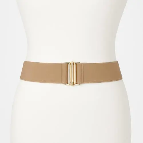 RAINA BELTS Gladiator Metal And Leather Belt