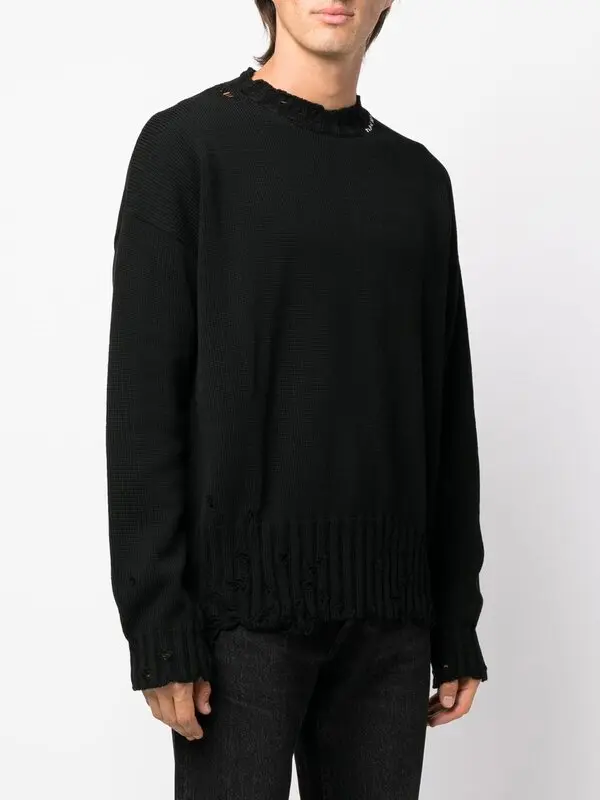 Marni Sweater With Antiqued Knit Details