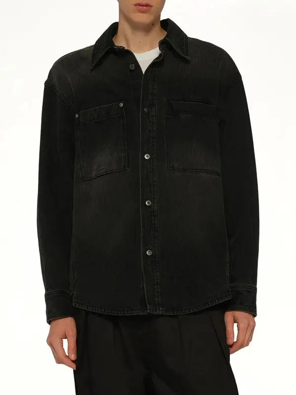 WOOYOUNGMI Washed Denim Shirt