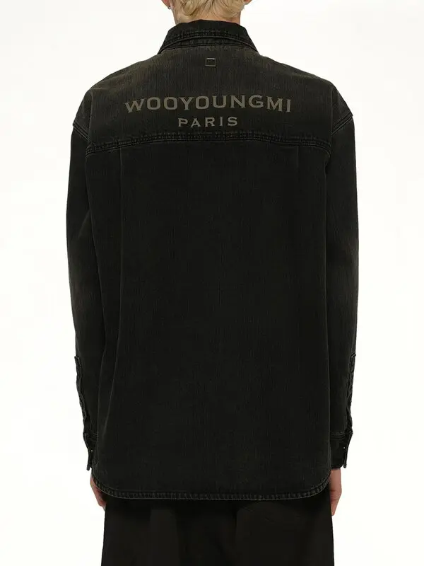 WOOYOUNGMI Washed Denim Shirt