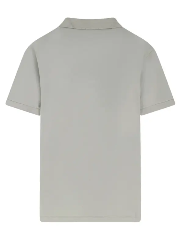 Stone Island Polo Shirt With Logo - Green