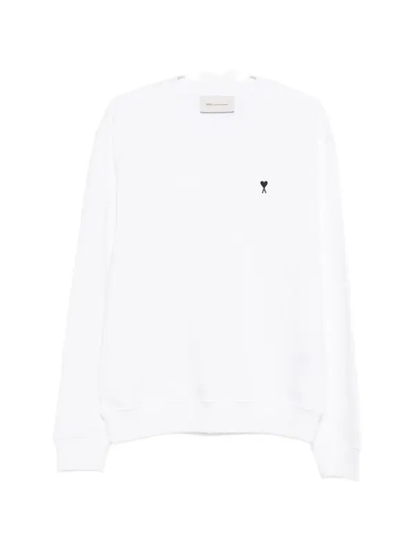 Ami De Coeur Sweatshirt - White