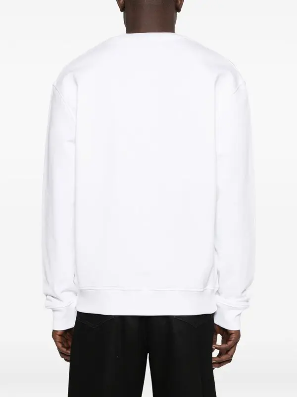 AMI Paris De Coeur Sweatshirt - White