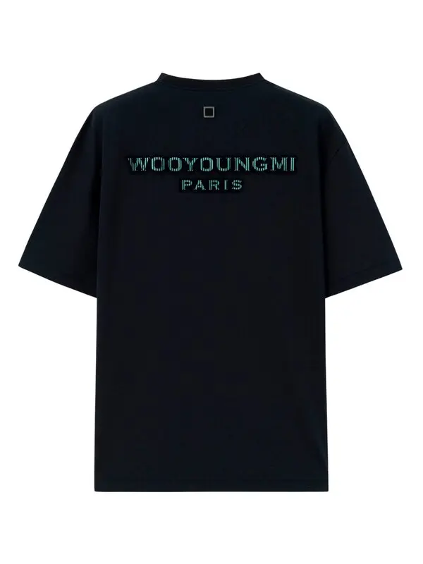 WOOYOUNGMI T-shirt With Logo - Blue