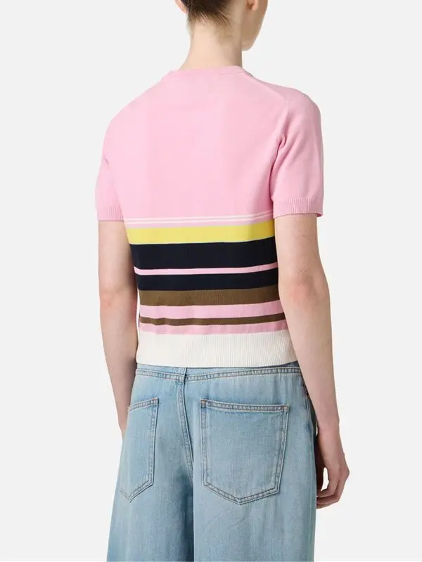 Iceberg Cotton Striped T-shirt