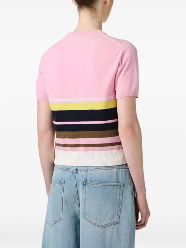 Iceberg Cotton Striped T-shirt