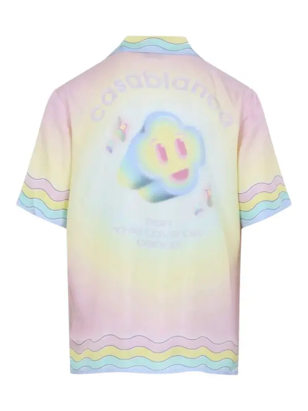 Casablanca Shirt With All-over Monogram - Multi