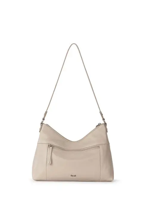 THE SAK Melrose Leather Shoulder Bag - Sand
