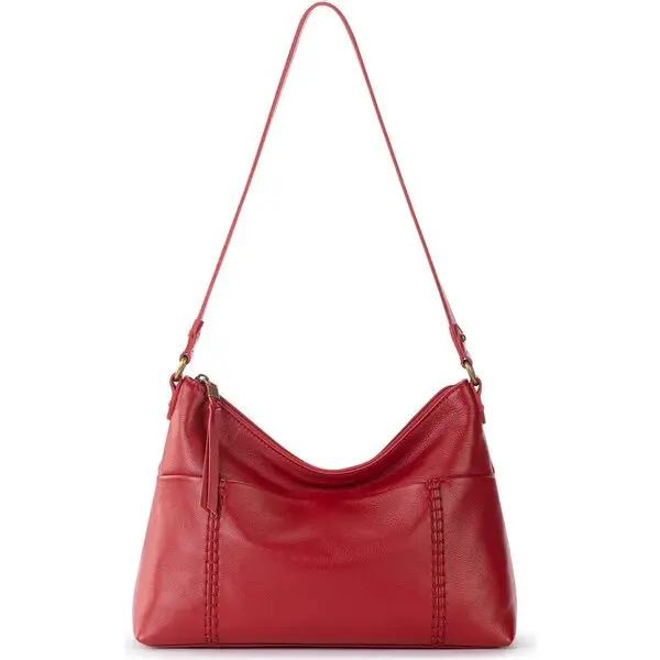 THE SAK Melrose Leather Shoulder Bag - Scarlet