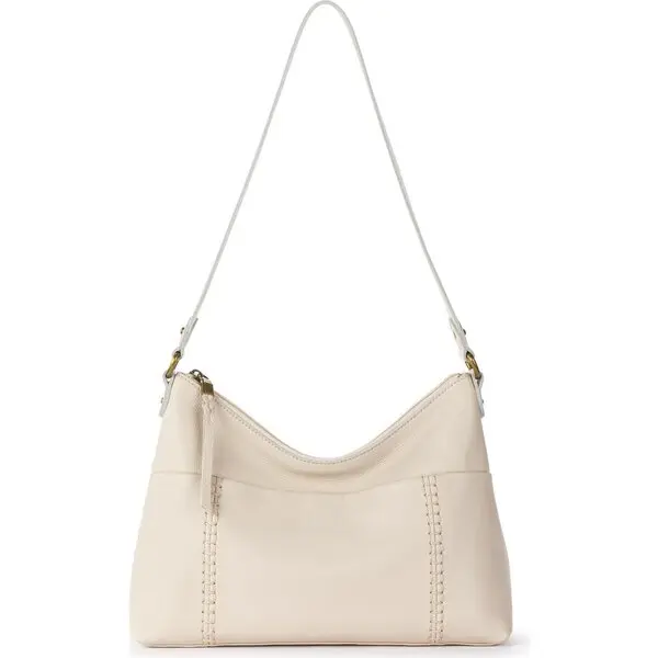 THE SAK Melrose Leather Shoulder Bag - Stone