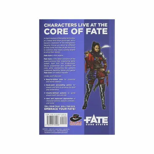 EVIL HAT PRODUCTIONS Fate Core System Rpg Book