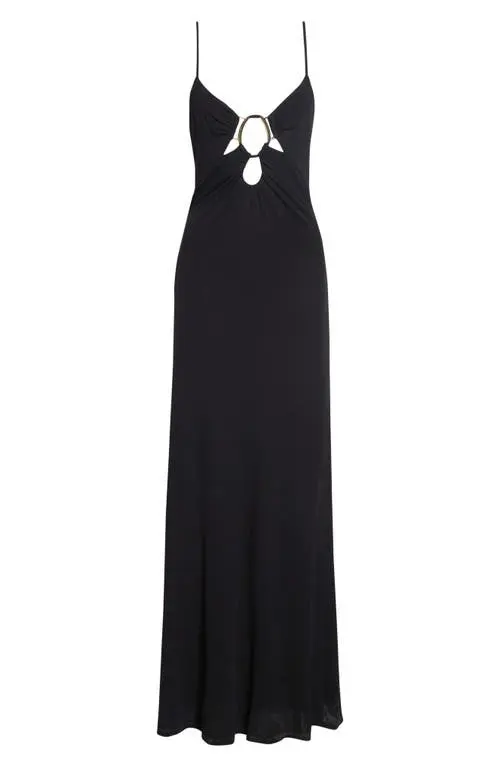 Ramy Brook Chrissy Cutout Sleeveless Gown
